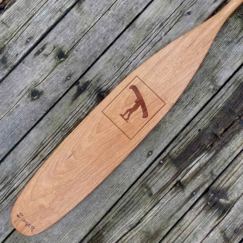 57 Cherry Tripper - Portage Sign Motif - Badger Paddles